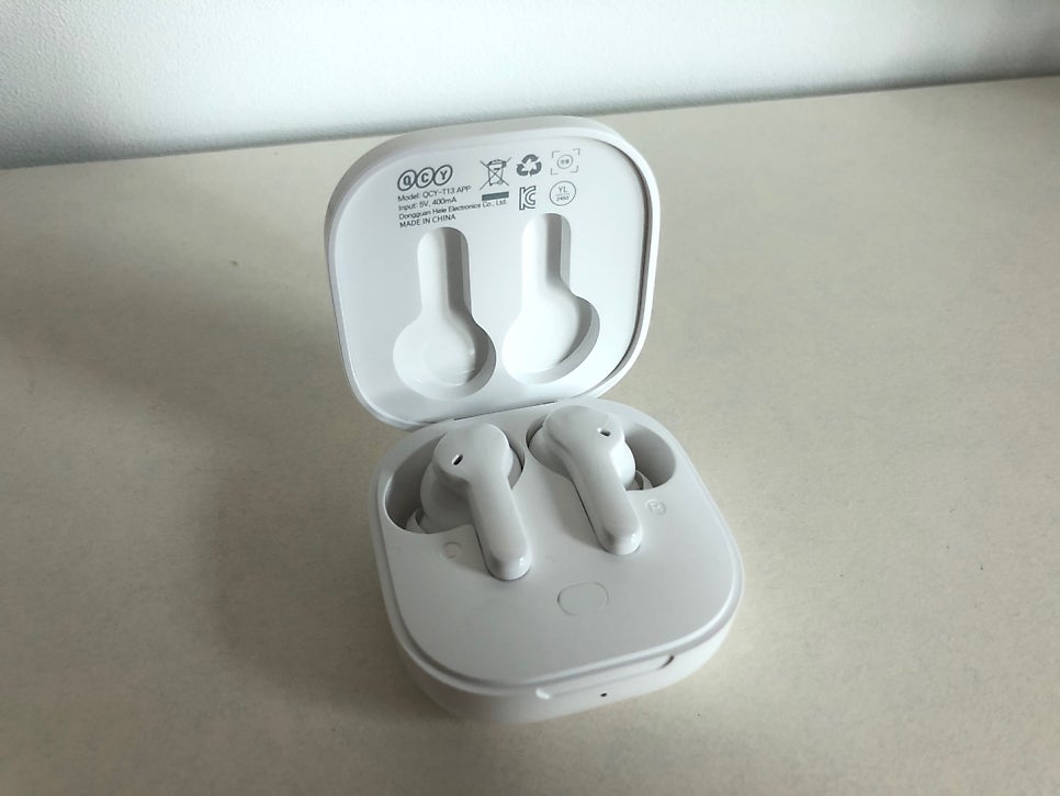 QCY 무선 이어폰 T13 페어링 연결 방법 및 사용 후기 : 네이버 블로그